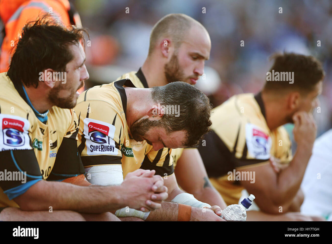 April 1st 2017, Eden Park, Auckland, New Zealand; Super Rugby; Blues ...