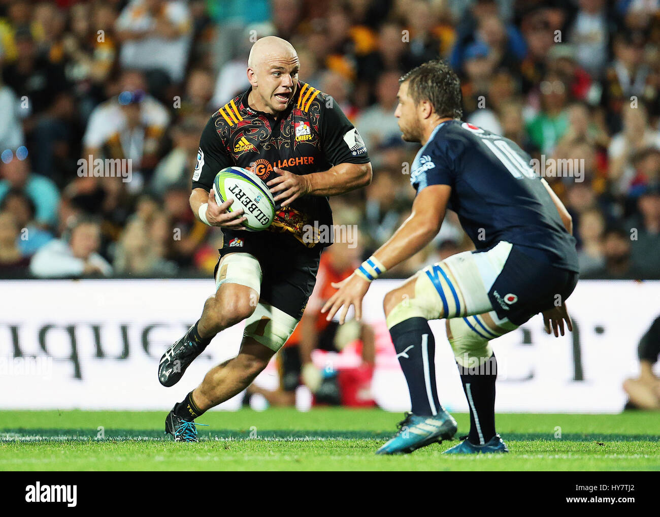 April 1st 2017, FMG Stadium, Waikato, Hamilton, New Zealand; Super ...
