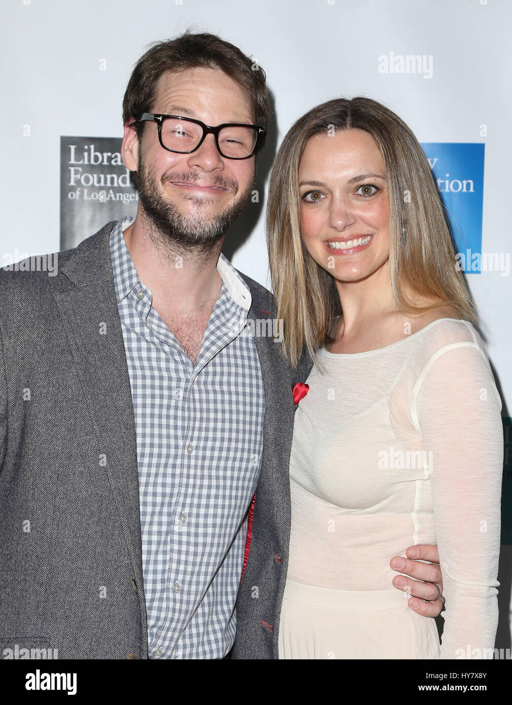 Hollywood, Ca. 01st Apr, 2017. Ike Barinholtz, Erica Hanson, At 9th ...