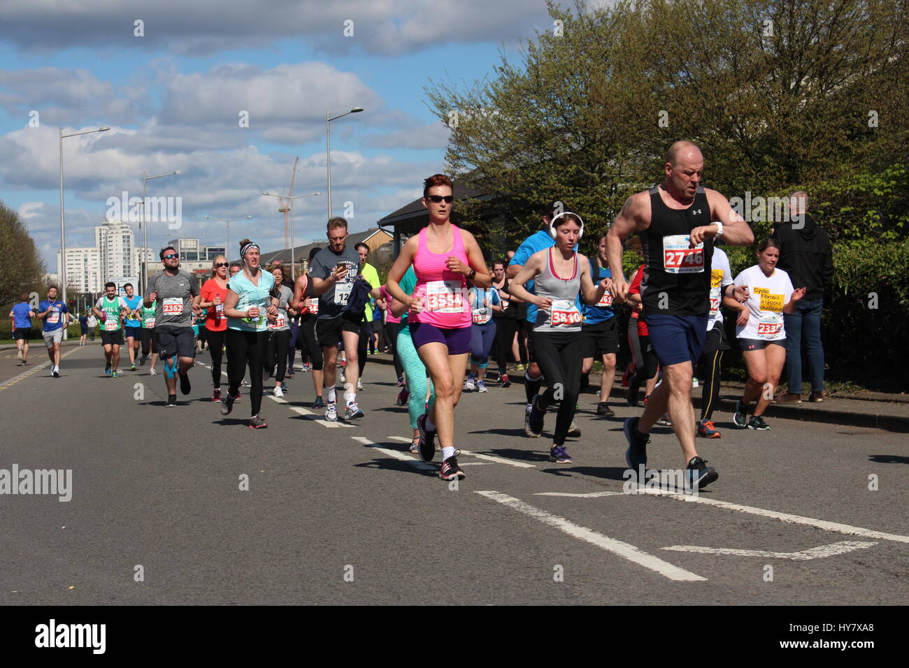Cardiff 10k hi-res stock photography and images - Alamy