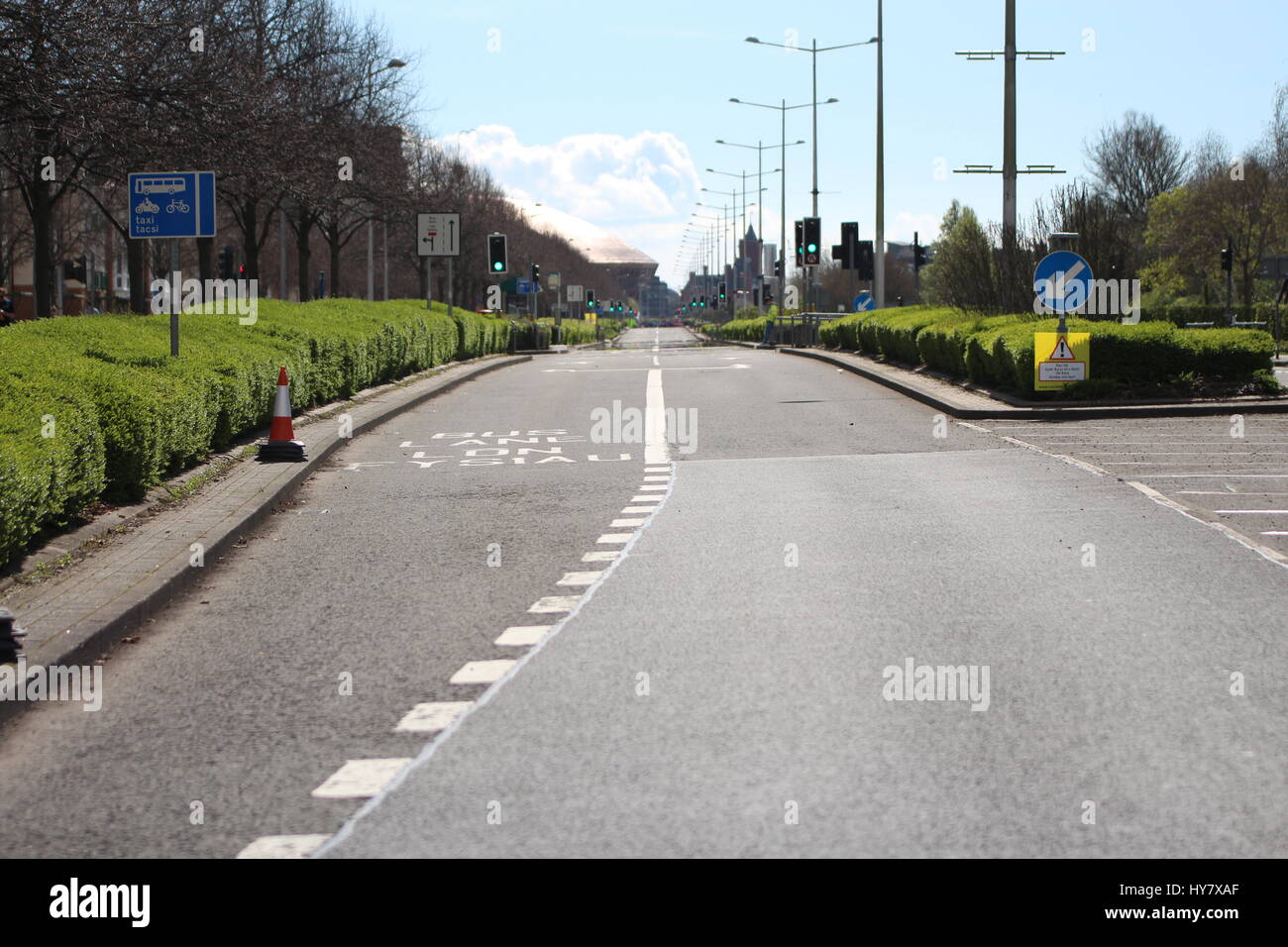 Lloyd george avenue cardiff bay hi-res stock photography and images - Alamy