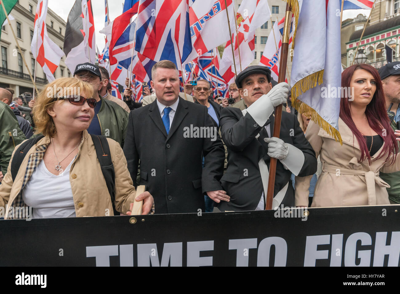 Jayda Fransen Britain First Deputy High Resolution Stock Photography ...