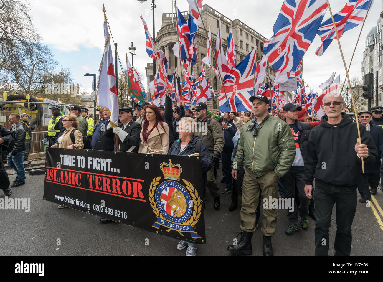Jayda fransen britain first deputy hi-res stock photography and images ...