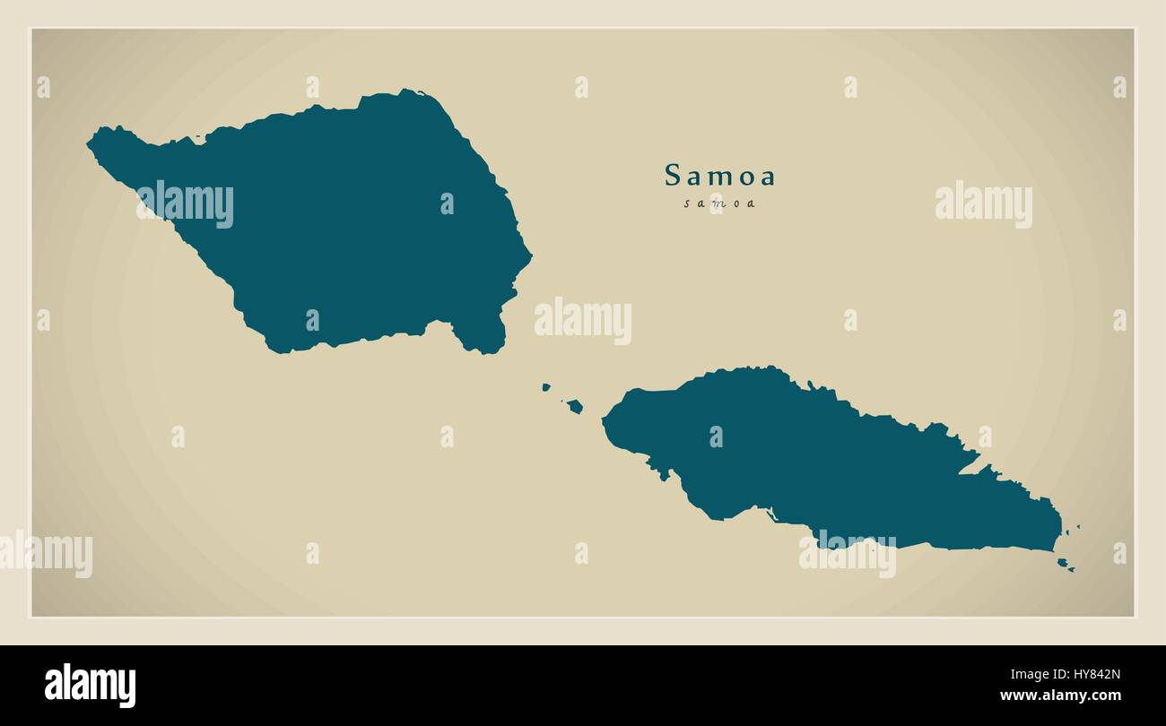 Map samoa hi-res stock photography and images - Alamy