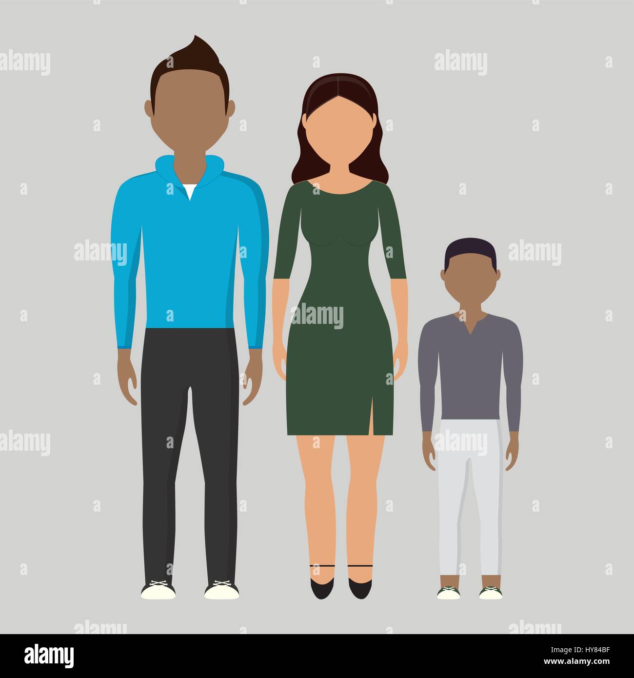 family cartoon icon Stock Vector Image & Art - Alamy
