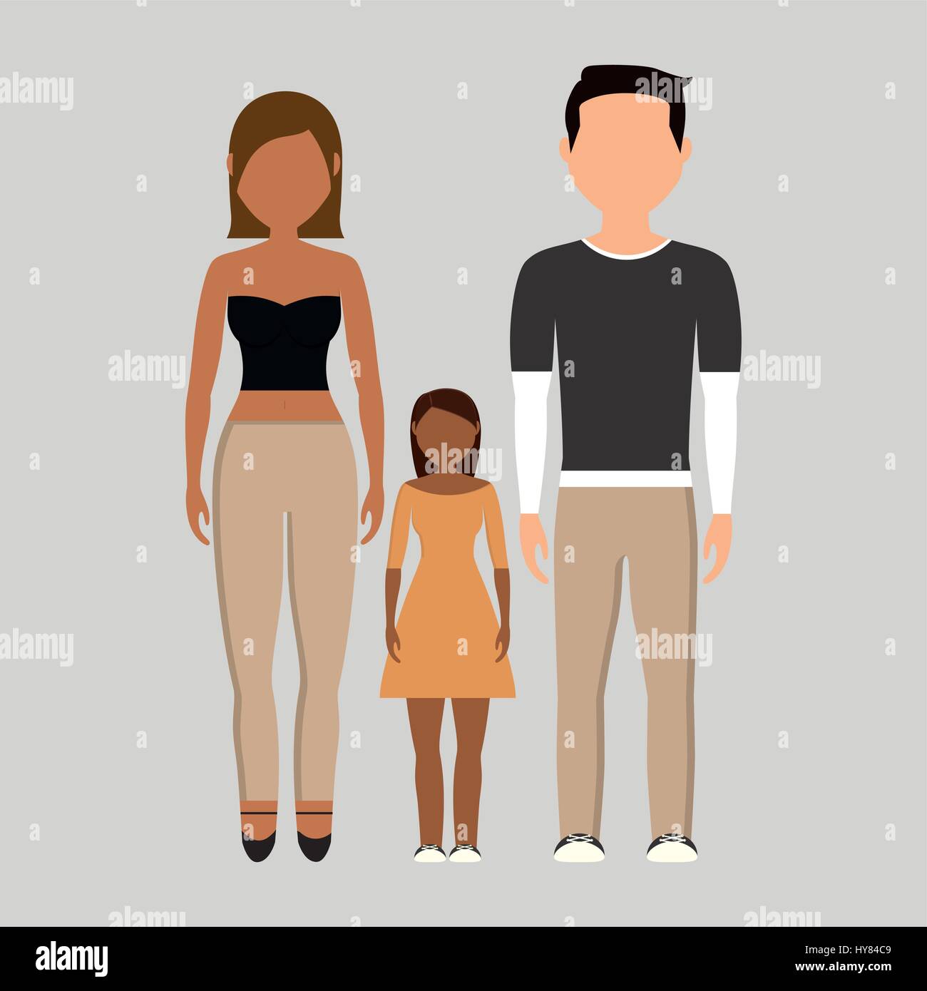 family cartoon icon Stock Vector Image & Art - Alamy