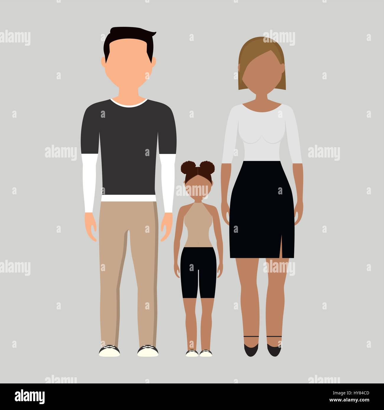 family cartoon icon Stock Vector Image & Art - Alamy