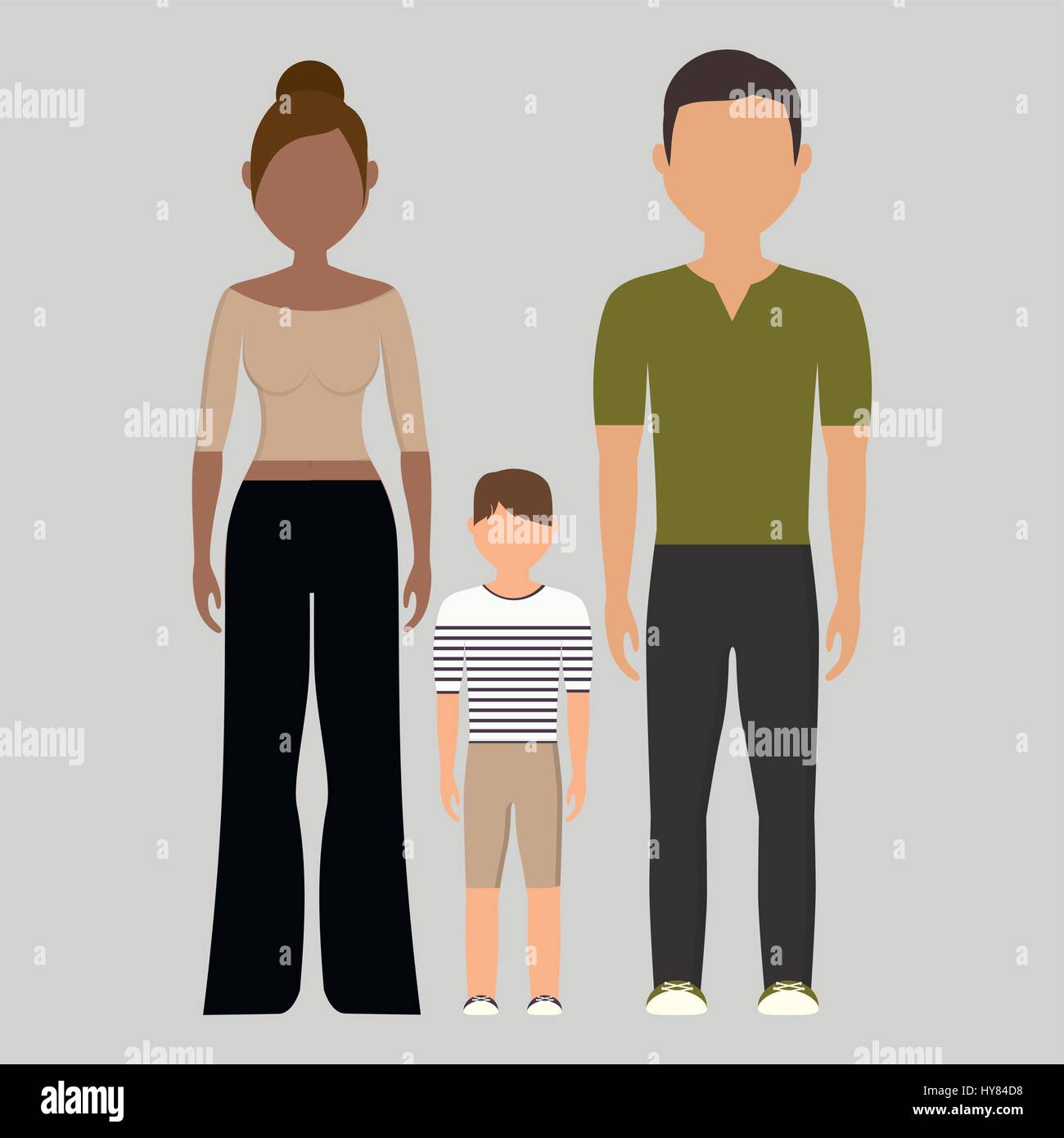 family cartoon icon Stock Vector Image & Art - Alamy