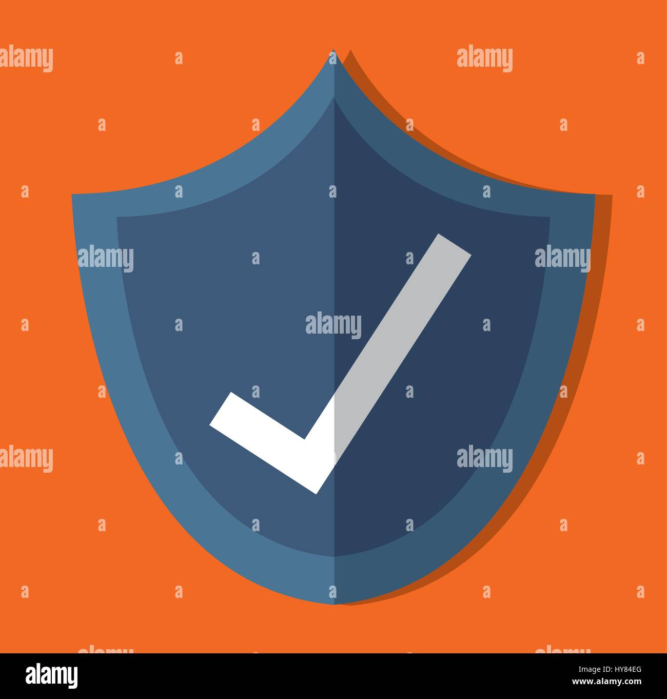 shield with check mark icon Stock Vector Image & Art - Alamy