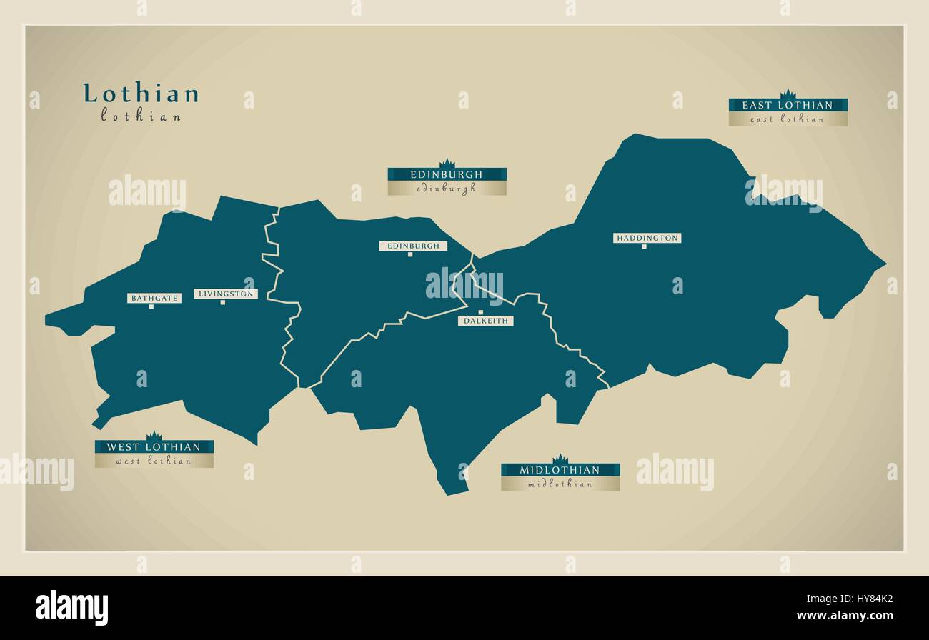 Maps of edinburgh Stock Vector Images - Alamy