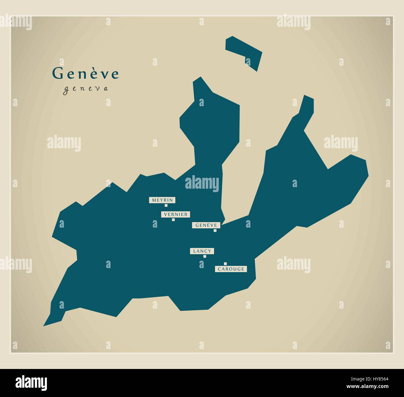 Genf Stock Vector Images - Alamy