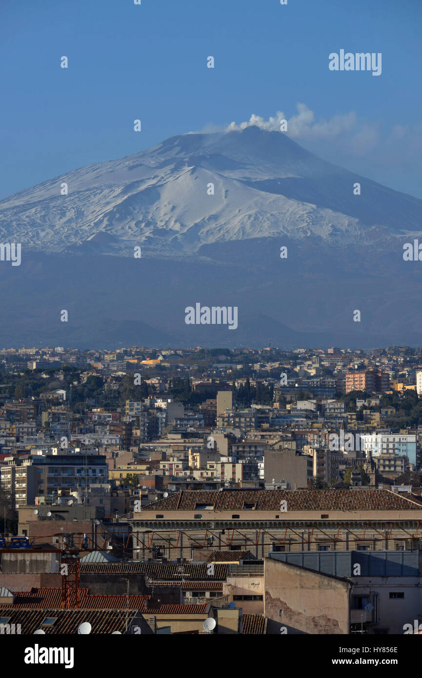 Sicily catania overview hi-res stock photography and images - Alamy