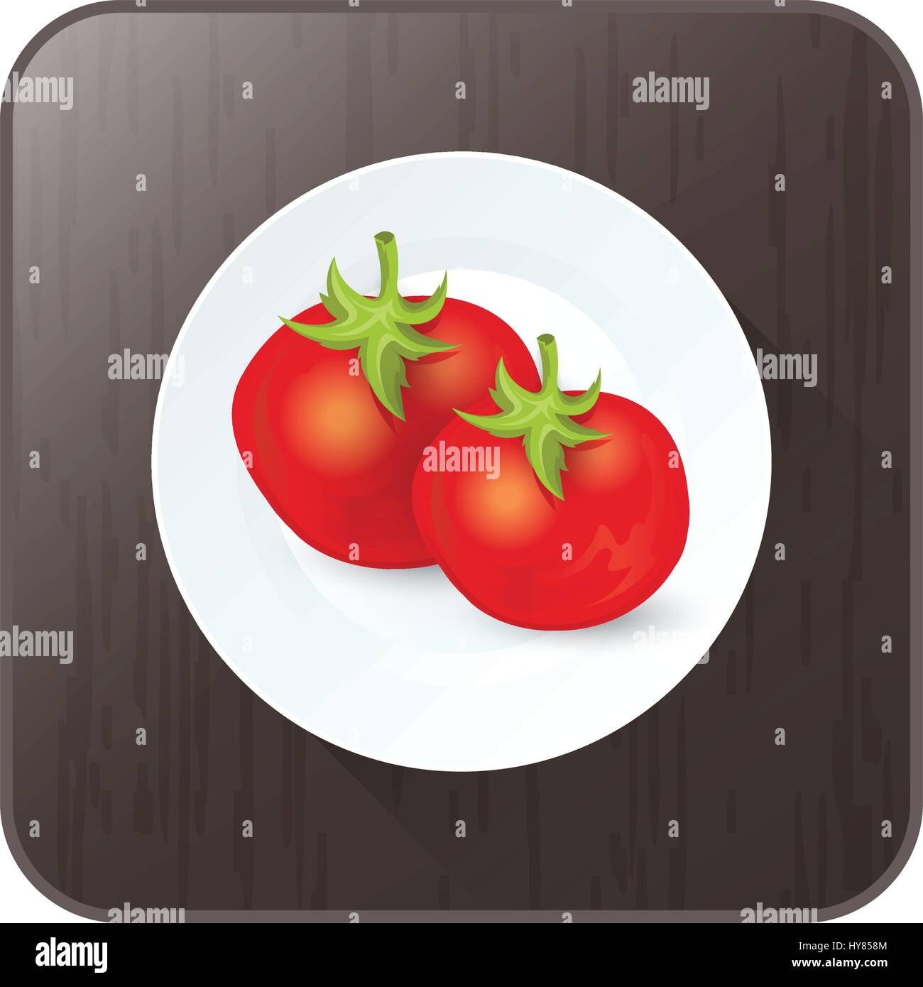 Two tomato Stock Vector Images - Alamy
