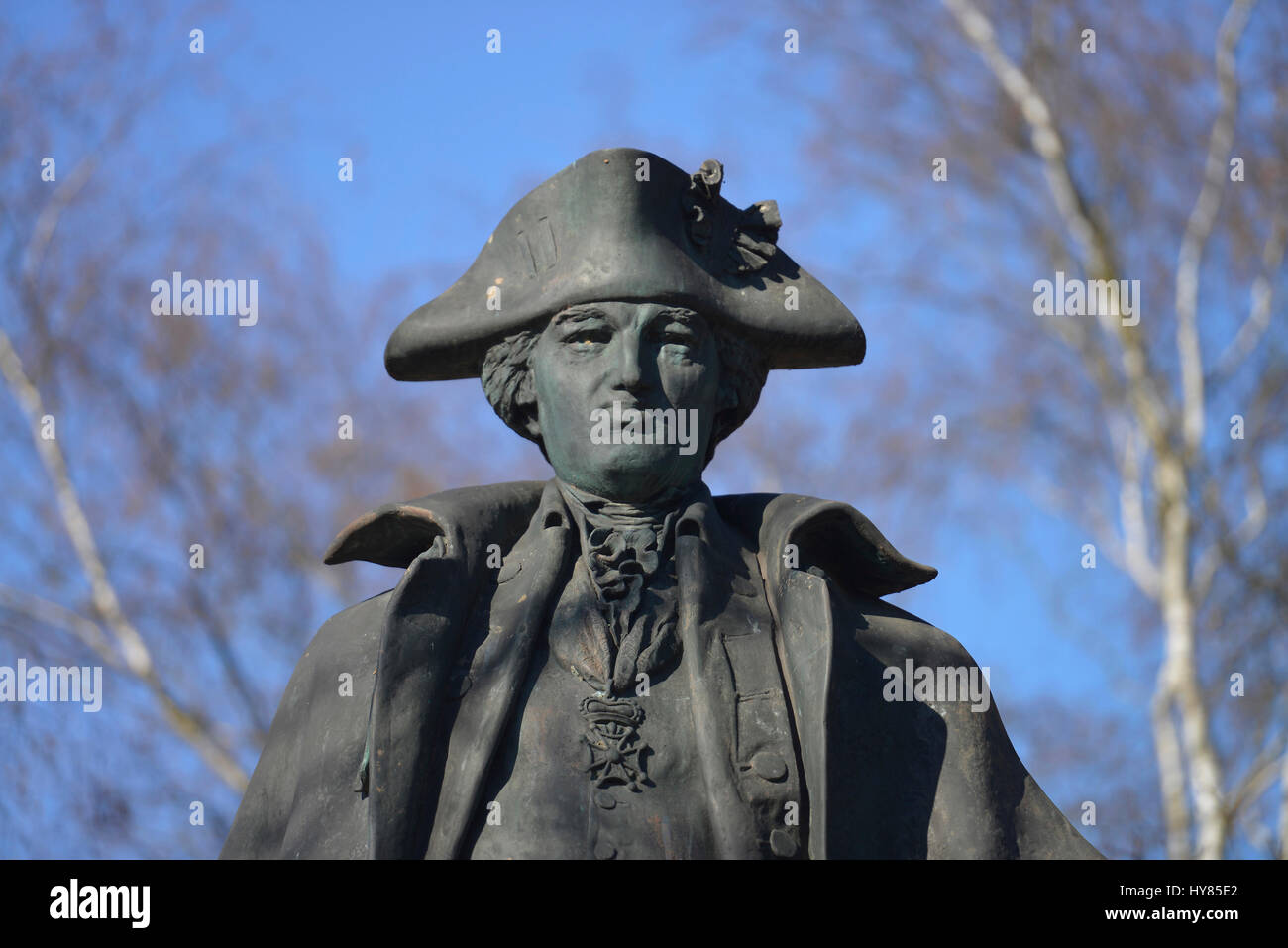 Friedrich wilhelm von steuben statue hi-res stock photography and ...