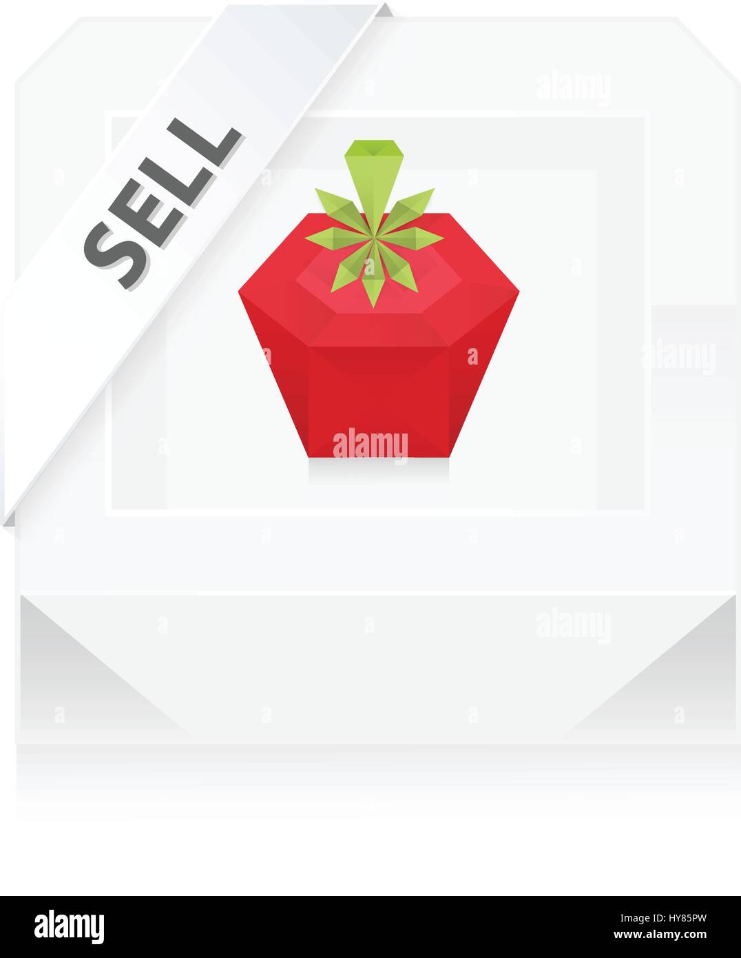 Black ink box icon Stock Vector Images - Alamy