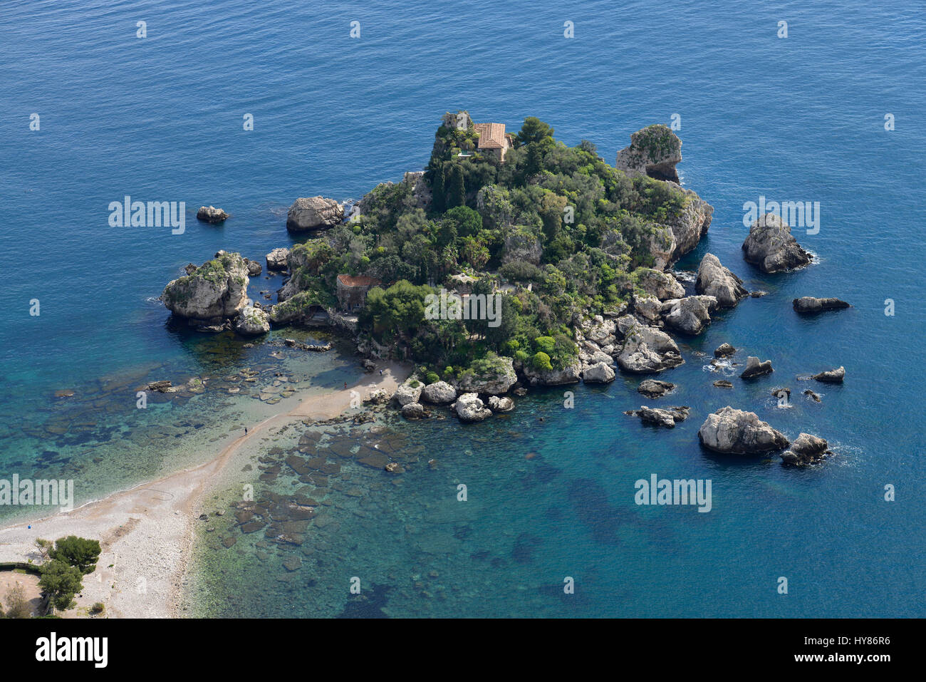 Isola Bella, Mazzaro, Taormina, Sicily, Italy, Sizilien, Italien Stock ...