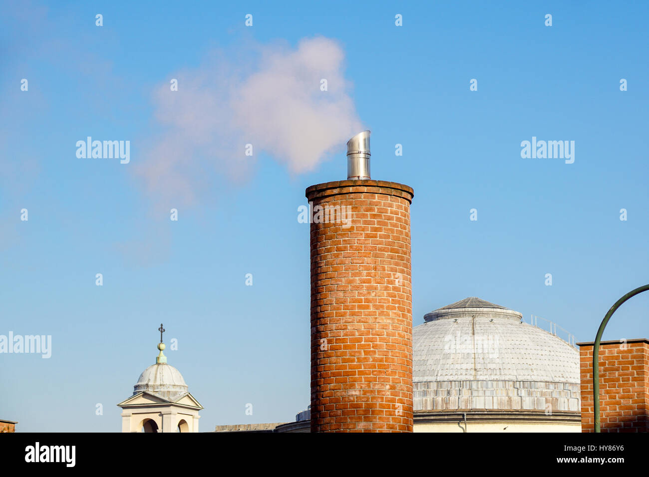 Chimney On The Roof High Resolution Stock Photography and Images - Alamy