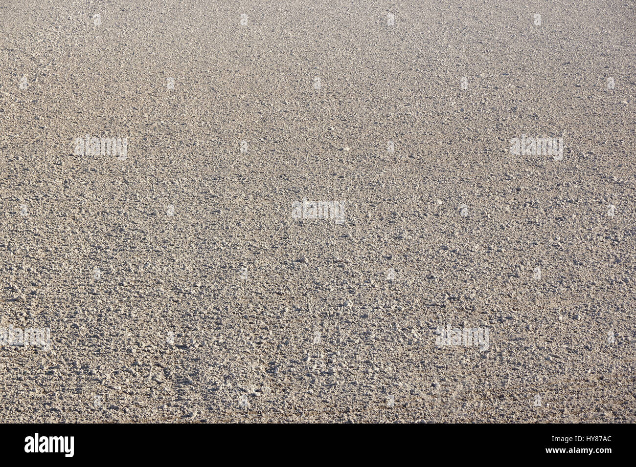 Top Aerial view of furrows row pattern in a plowed field prepared for ...