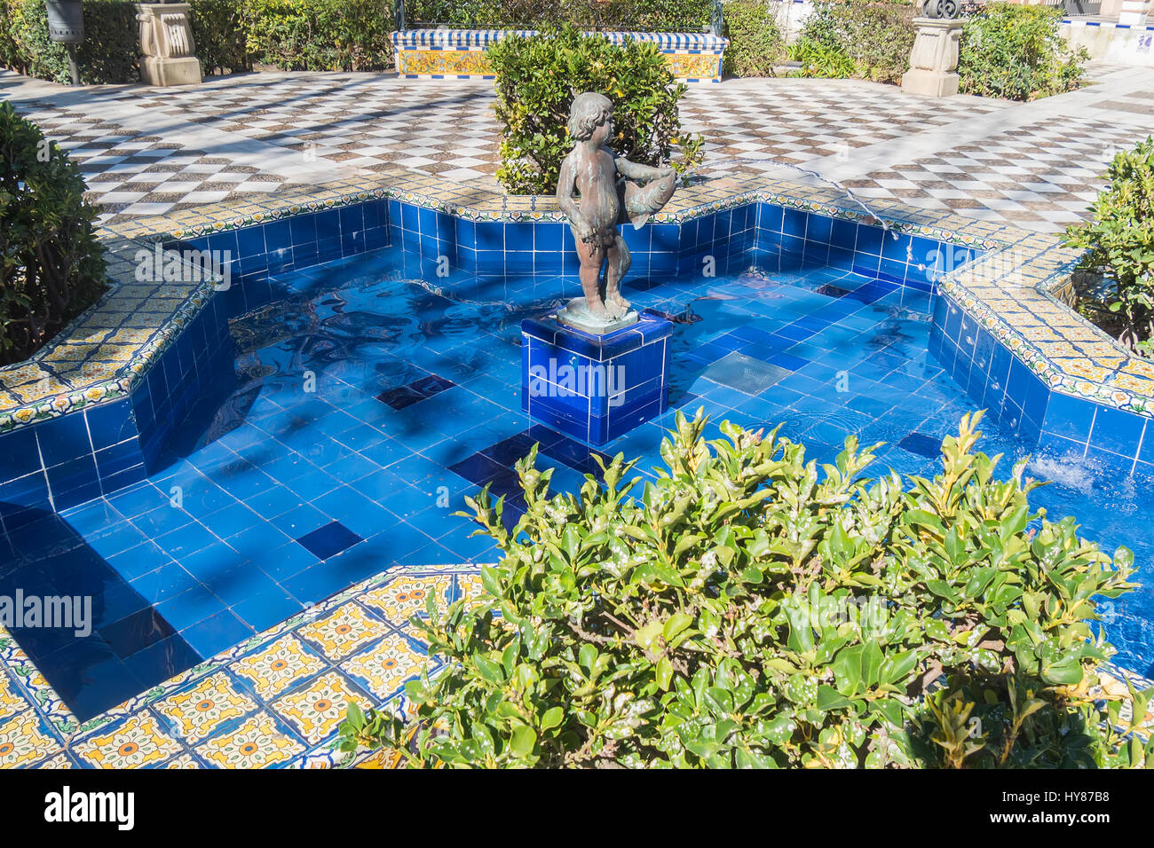 Park on the boardwalk of cadiz hi-res stock photography and images - Alamy