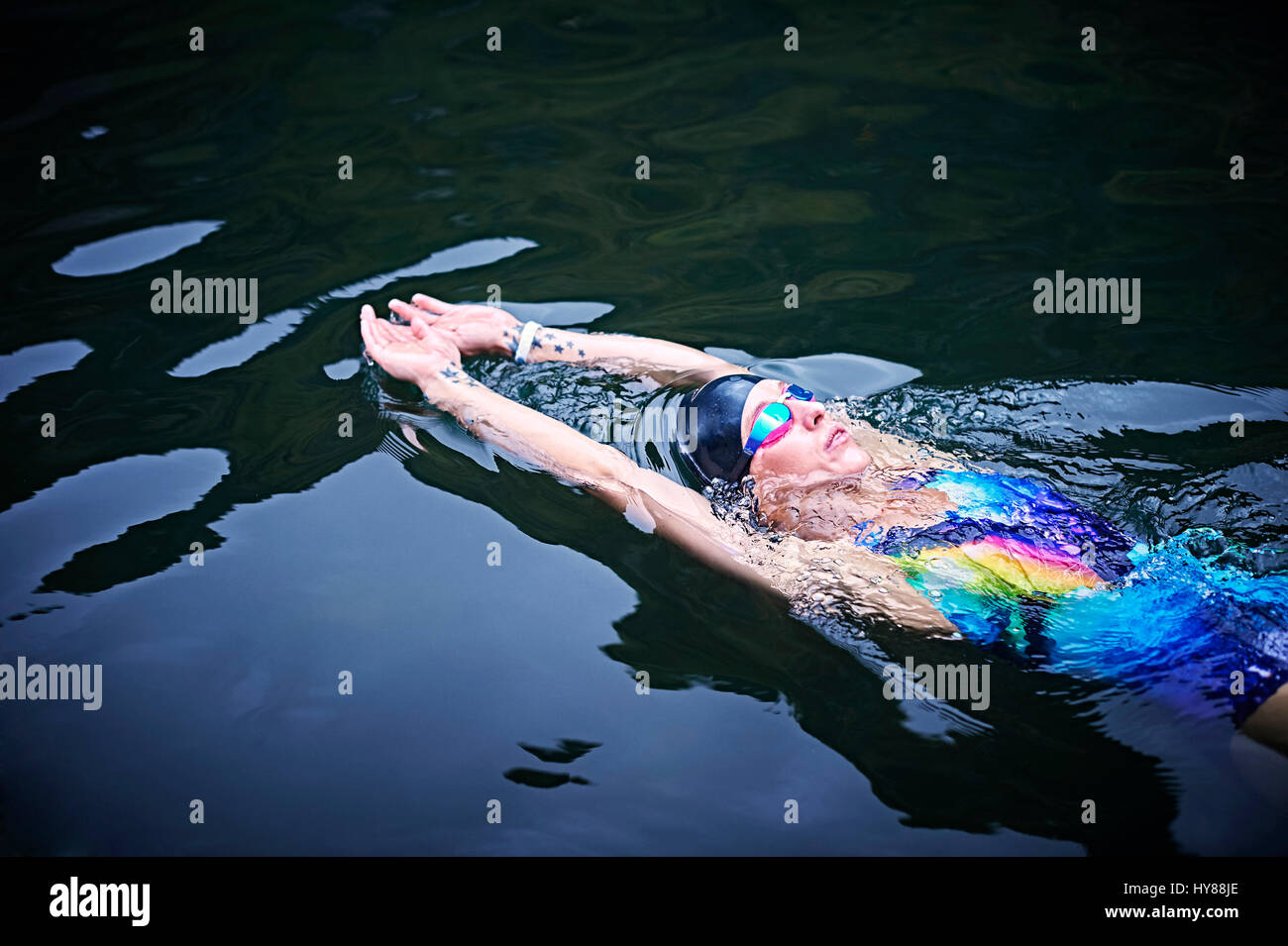 Female swimmer hi-res stock photography and images - Alamy