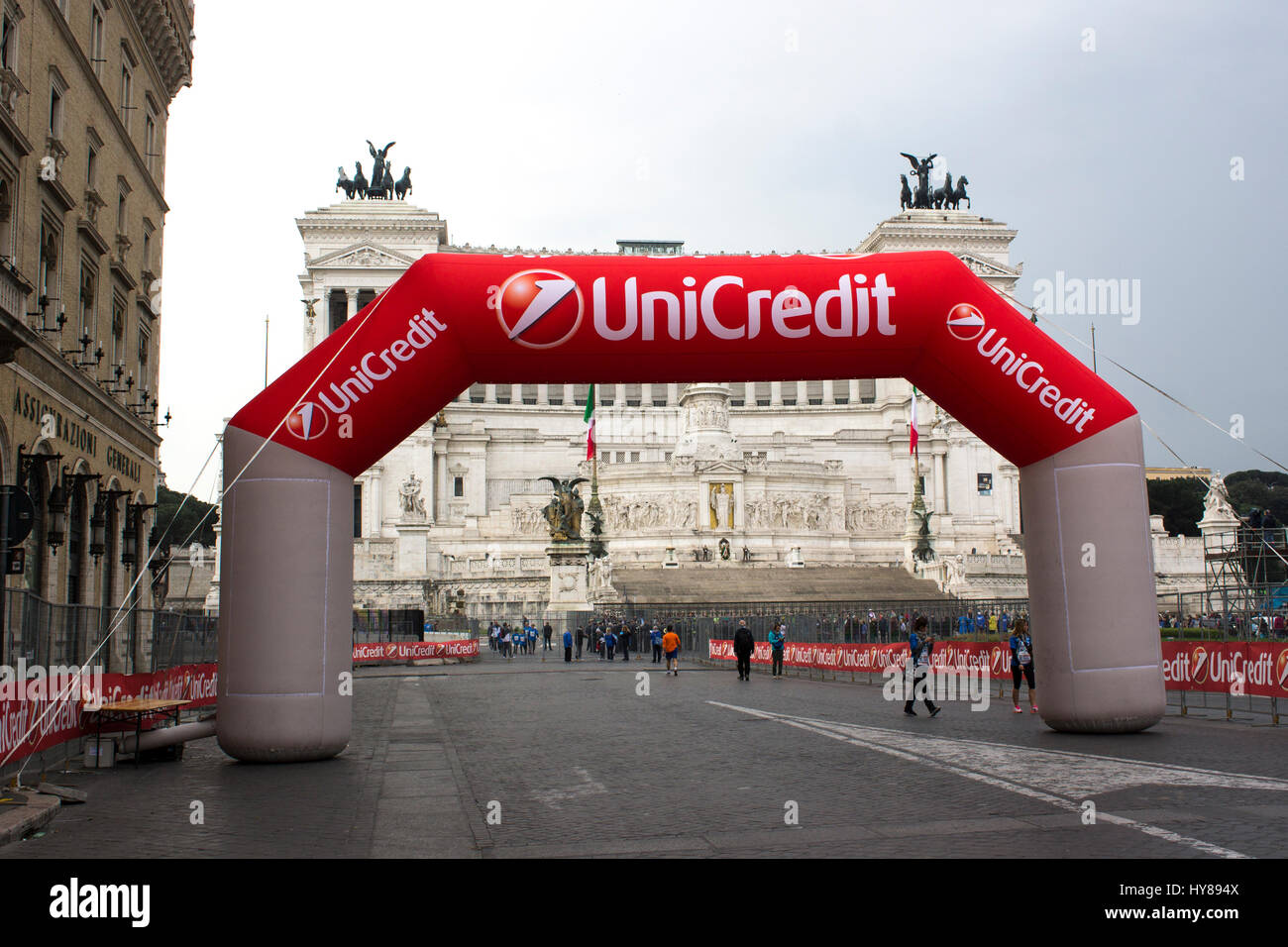 Today held the Rome Marathon, 42 km in one of the most beautiful ...