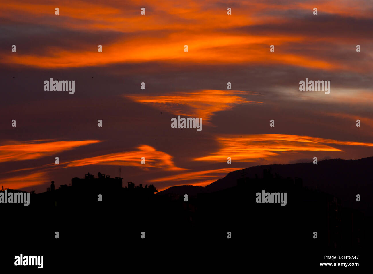 Beautiful dusk dawn sky hi-res stock photography and images - Alamy