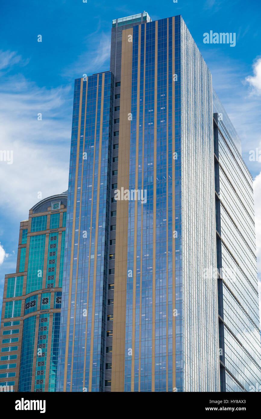Modern Glass Towers in the skyline of Seattle Stock Photo - Alamy