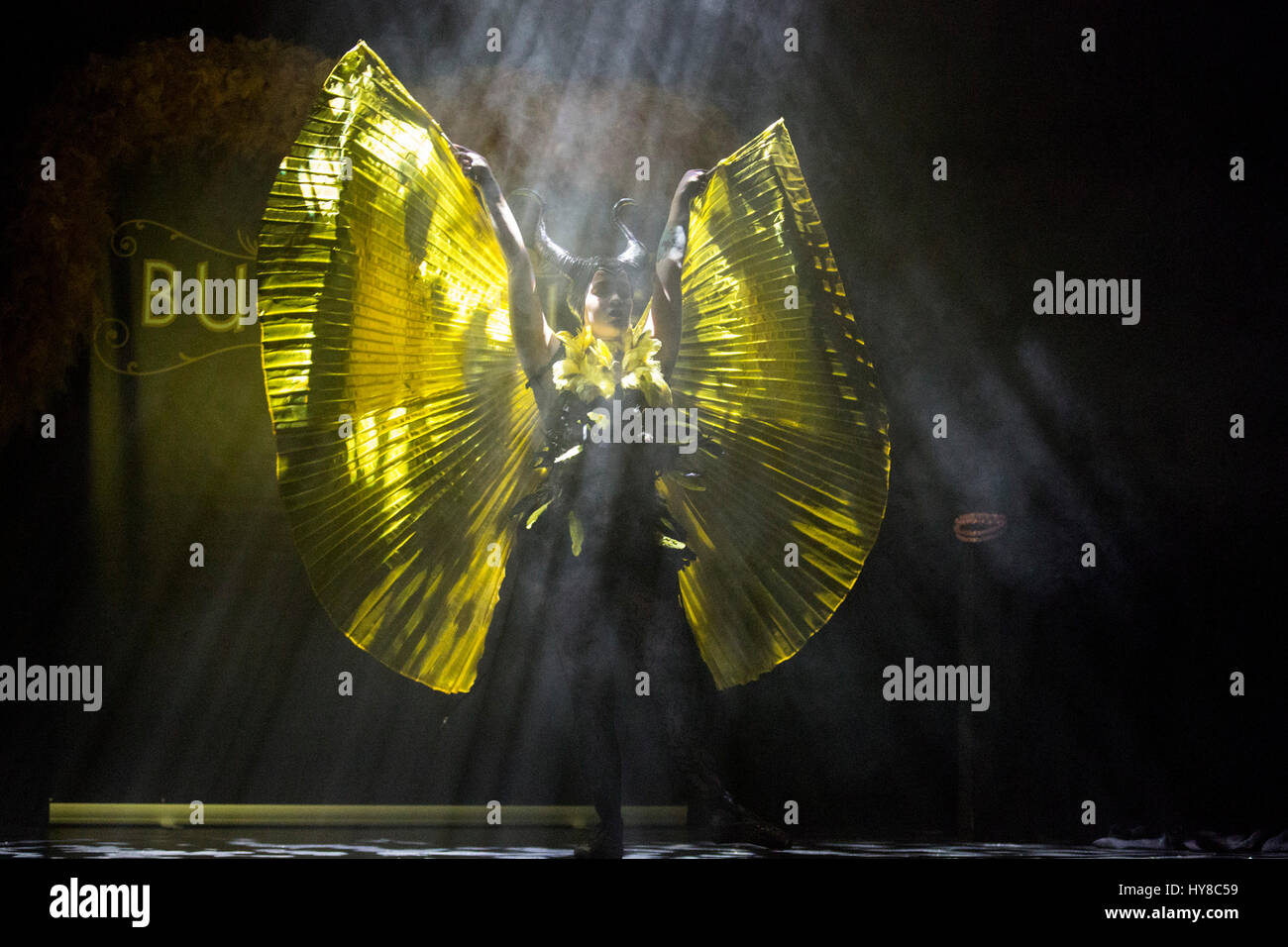 Cherry Boomb performing. 'Rebirth of Burlesque' at Hoxton Hall is the ...