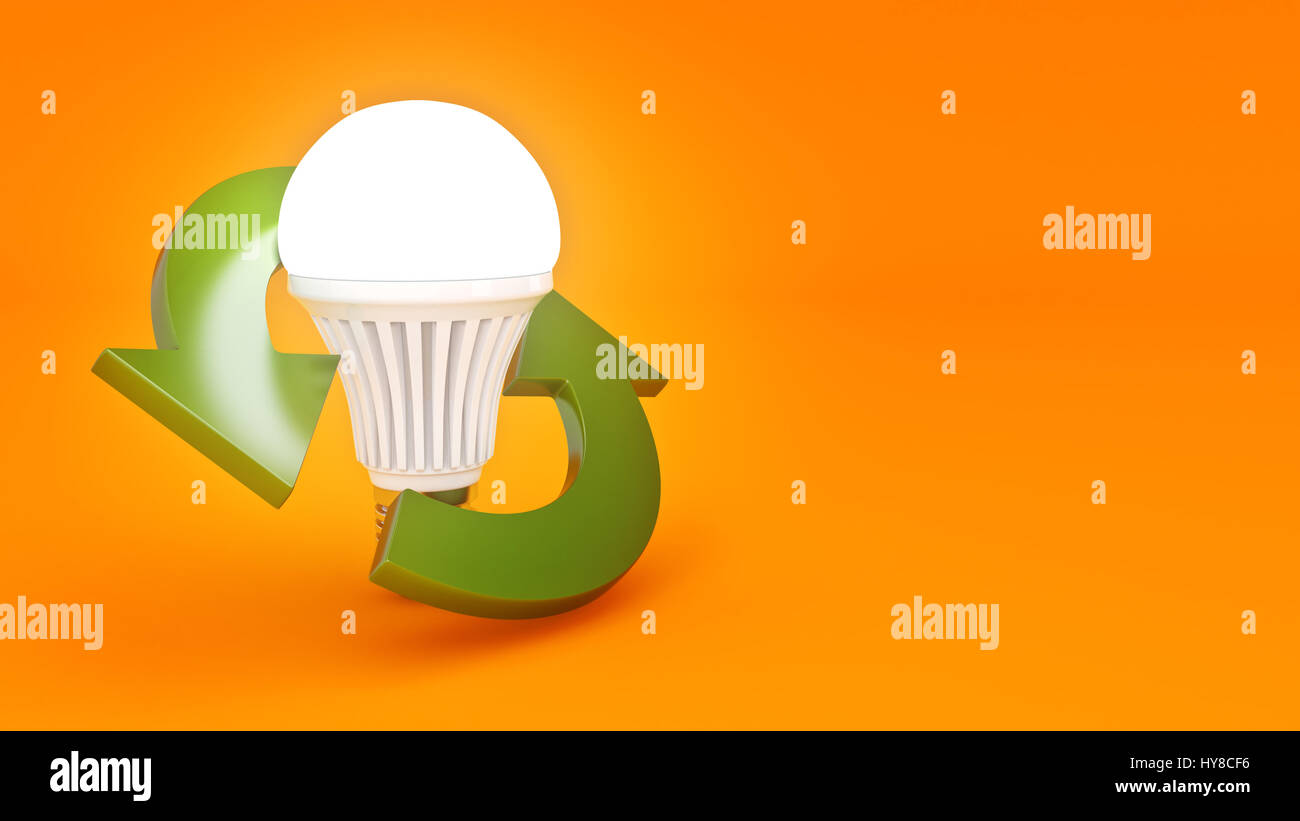 Led light bulb recycle hi-res stock photography and images - Alamy