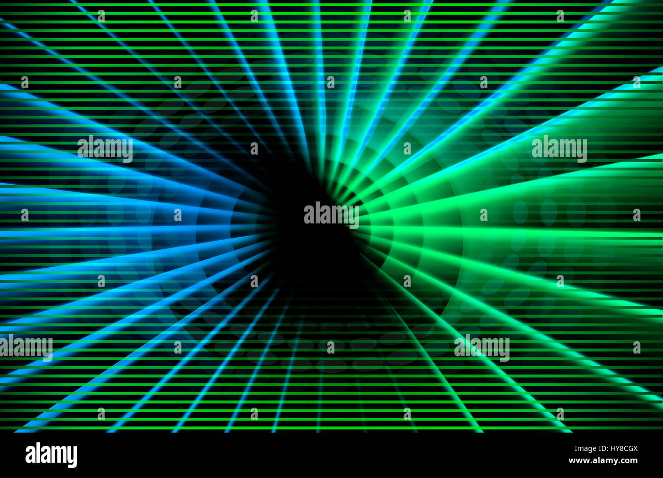 Abstract Digital virtual high-tech background with bright blue colors ...