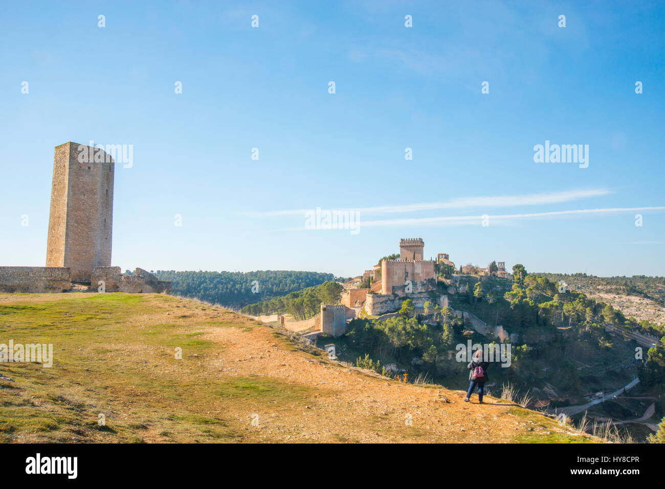 Alarcon castle hi-res stock photography and images - Alamy