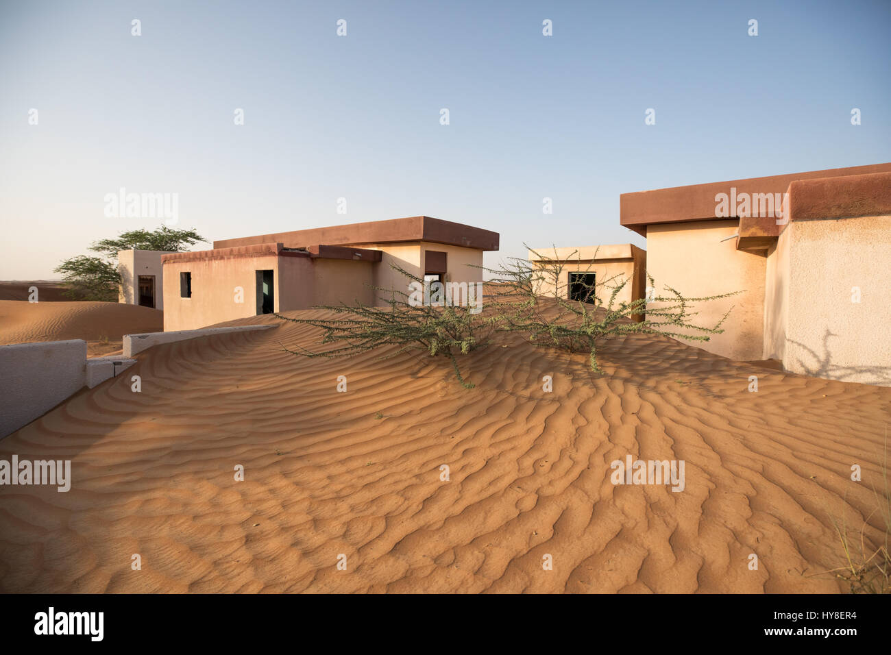 Workers village in Arabian desert abandoned in 1970s due to rumours of ...