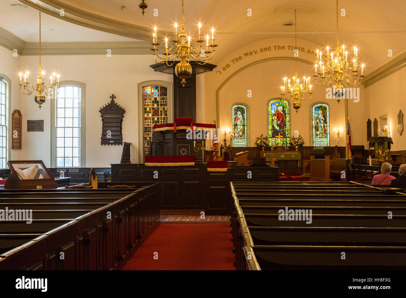 Richmond, Virginia. St. John's Episcopal Church, site of Patrick Henry ...