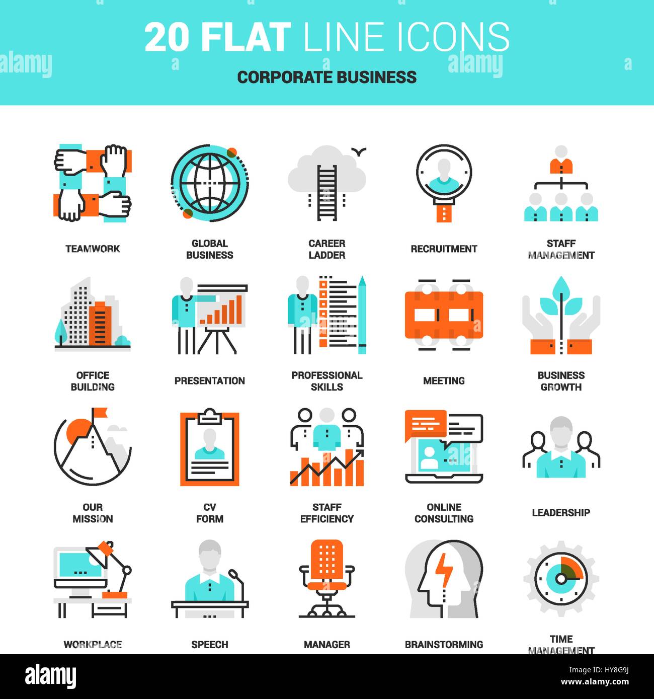 Human resources corporate hierarchy Stock Vector Images - Alamy