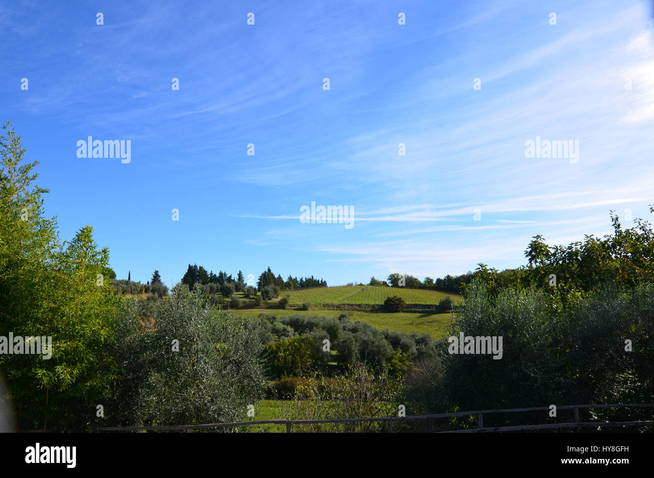 Breathtaking landscape in the Italian countryside Stock Photo - Alamy