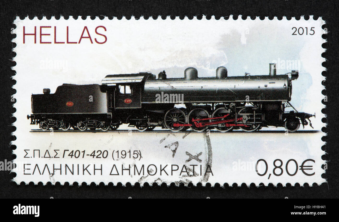 Greek locomotive hi-res stock photography and images - Alamy