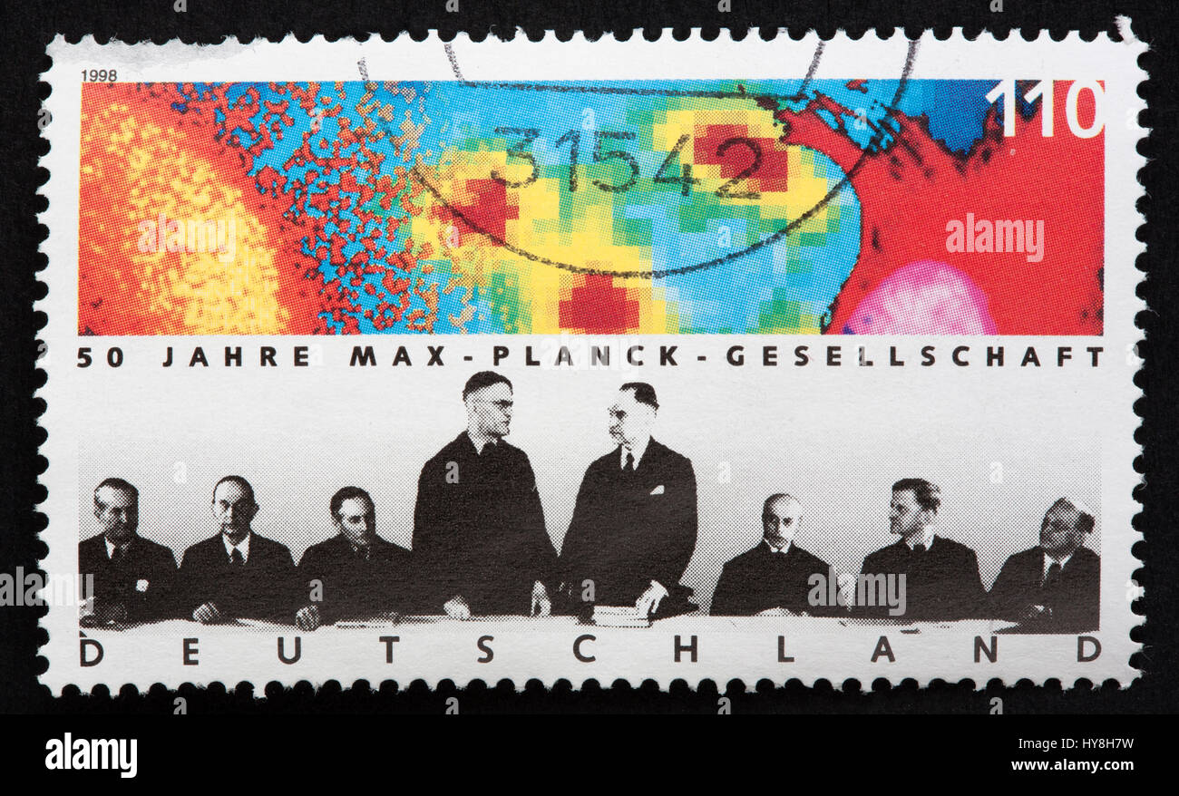 German postage stamp Stock Photo - Alamy