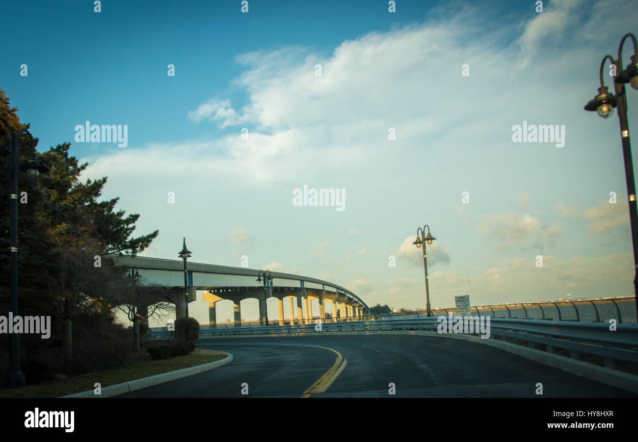 Bridge in Atlantic City Stock Photo - Alamy