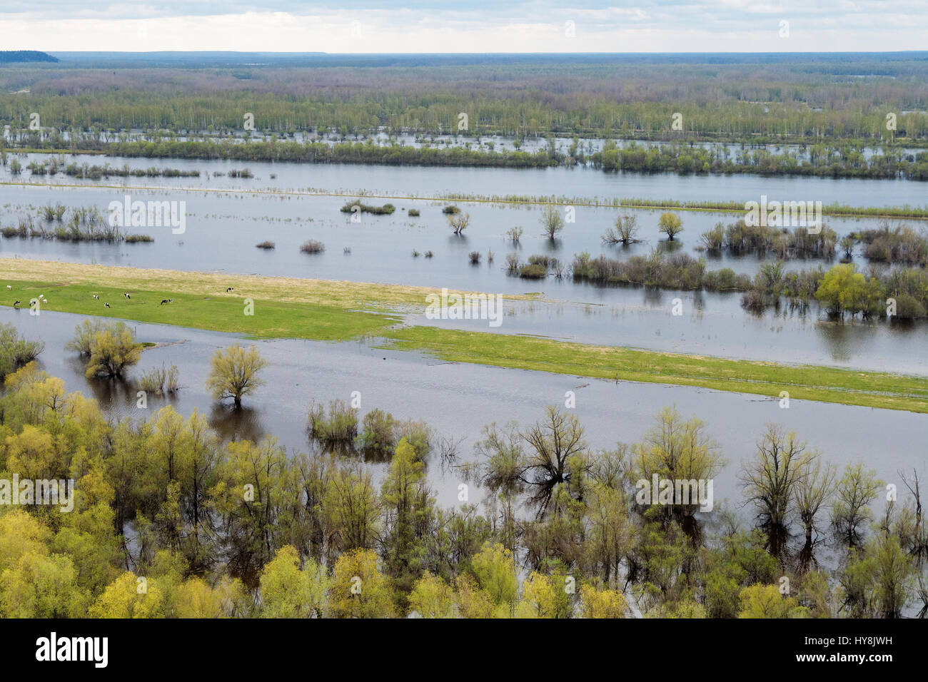 Aerial of irtysh river hi-res stock photography and images - Alamy