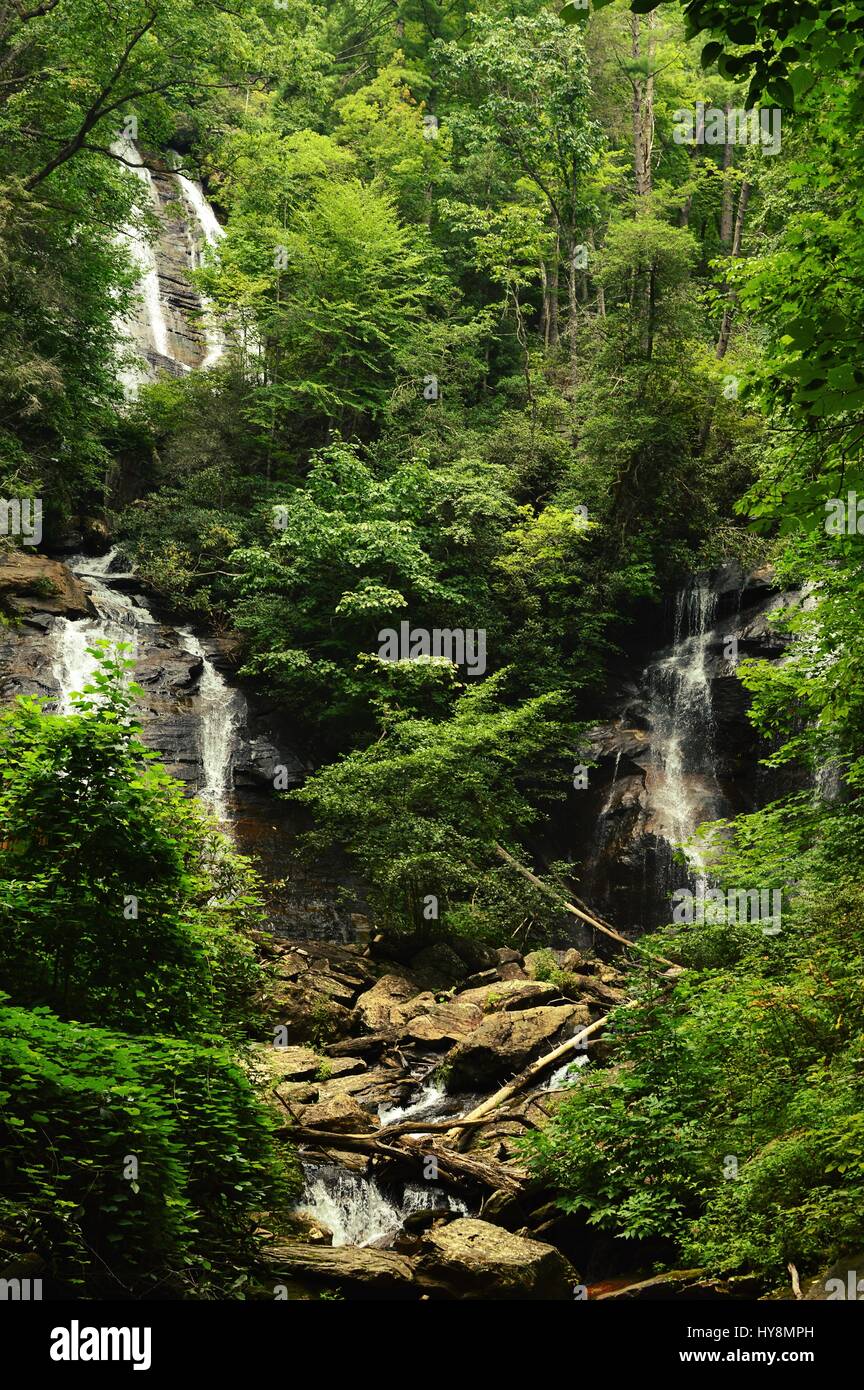 Anna Ruby Falls Stock Photo - Alamy