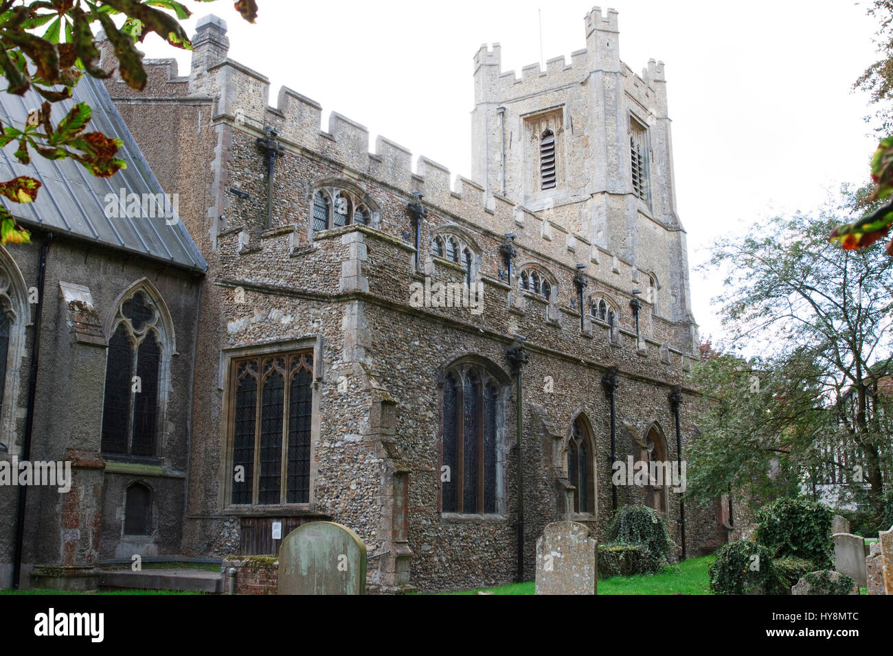 St. Mary's Church, Great Dunmow, Essex, England Stock Photo - Alamy