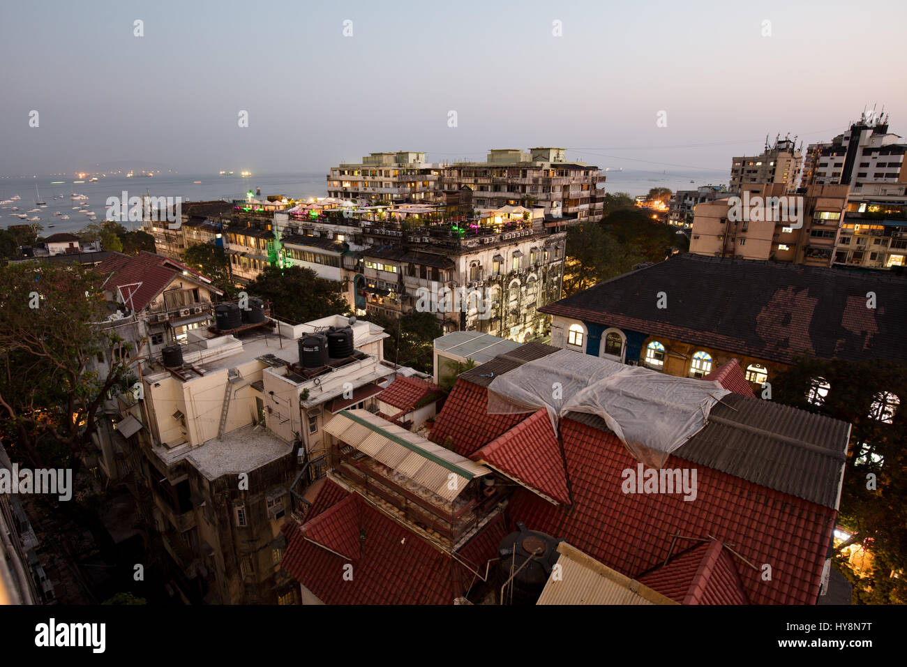 Aerial Mumbai And Sky Stock Photos & Aerial Mumbai And Sky Stock Images ...