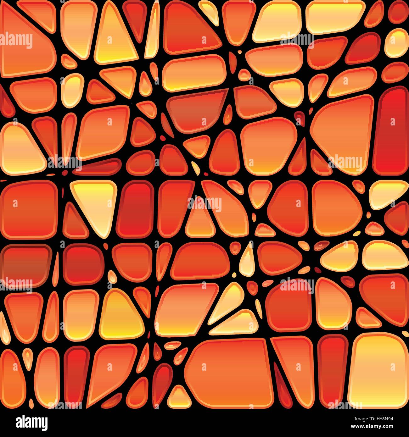 abstract vector stained-glass mosaic background Stock Vector Image ...