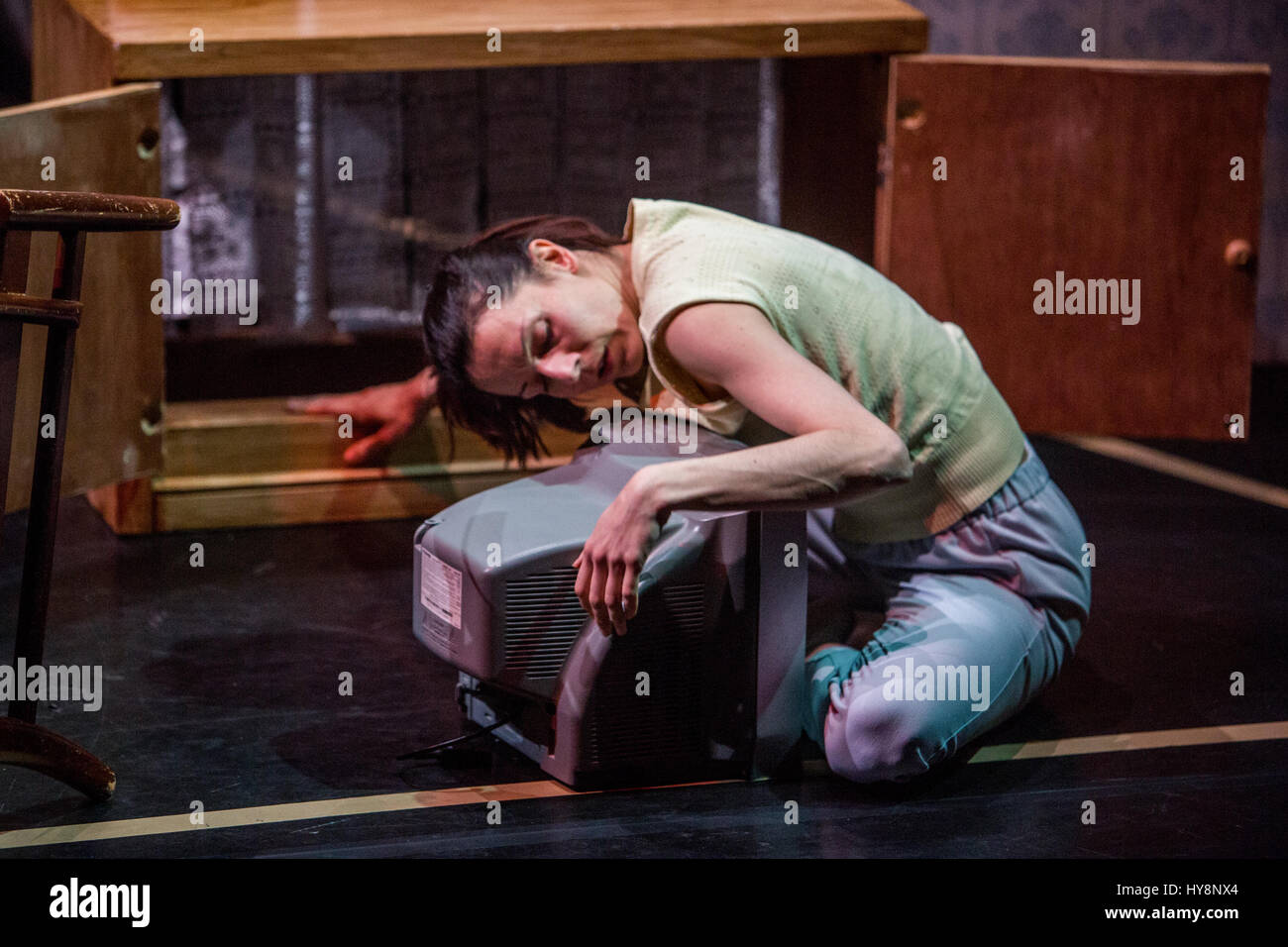 The cast perform in a scene from the epic production by Stopgap Dance ...