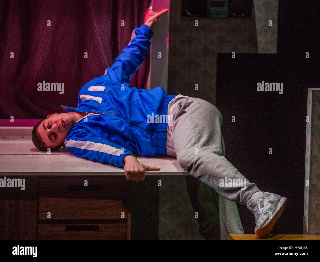 The cast perform in a scene from the epic production by Stopgap Dance ...