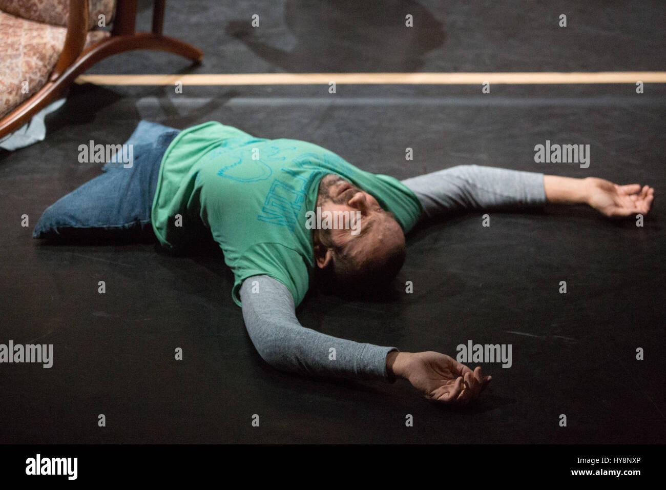 The cast perform in a scene from the epic production by Stopgap Dance ...