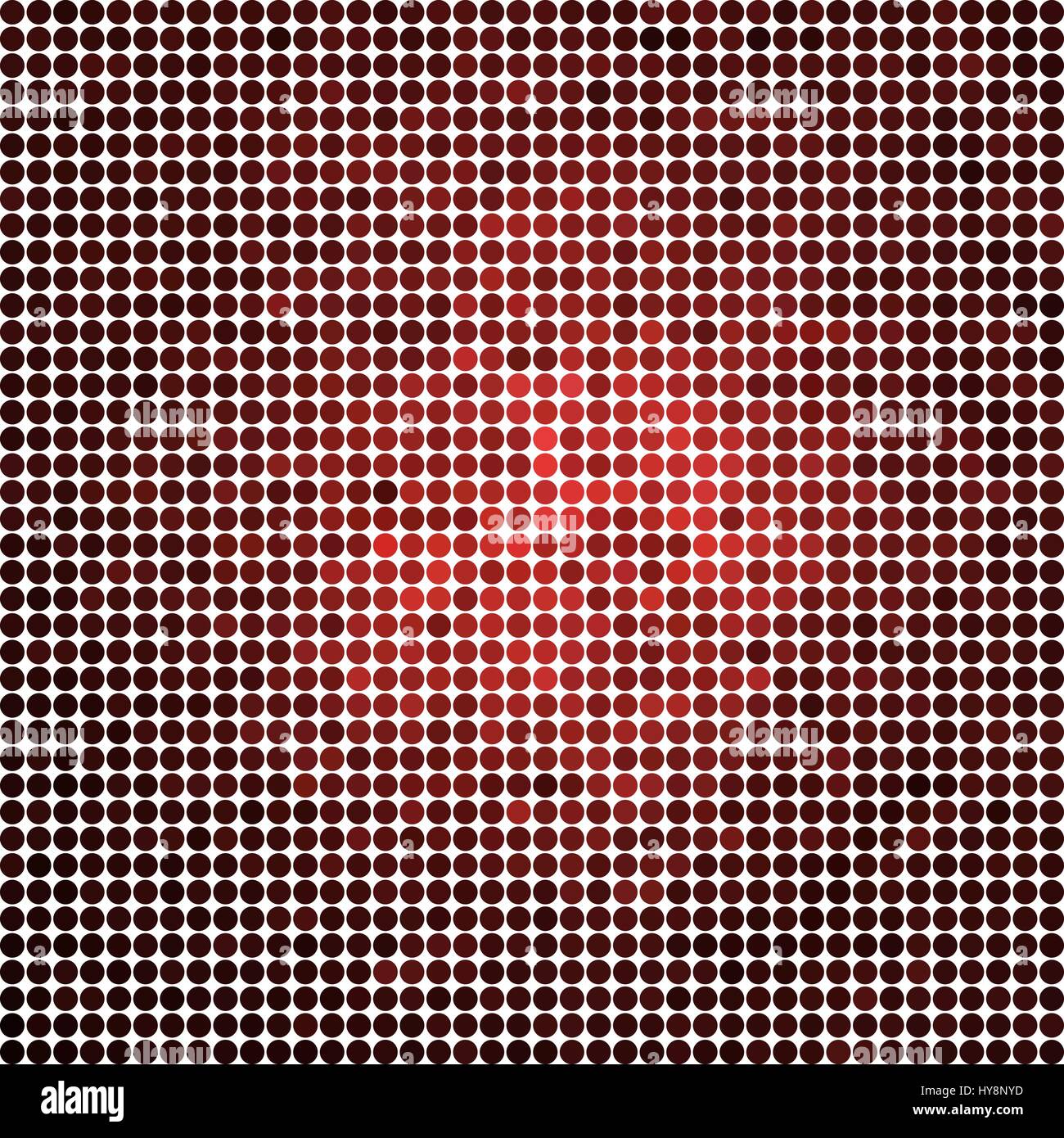 abstract vector colored round dots background - red Stock Vector Image ...