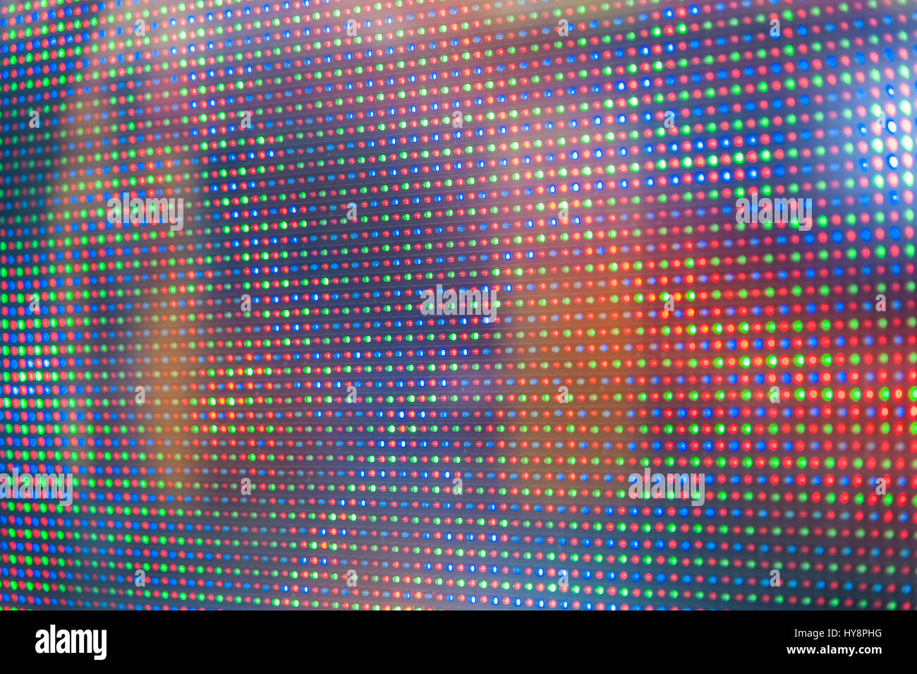 Bright colored LED smd screen - close up background Stock Photo - Alamy