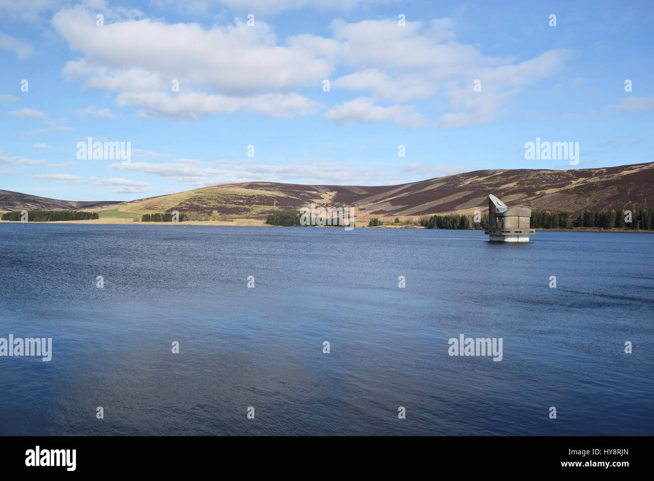 Backwater Reservoir, Angus, Scotland Stock Photo - Alamy
