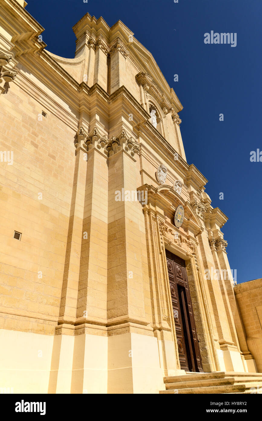 Cathedral of the Assumption, Gozo Stock Photo - Alamy